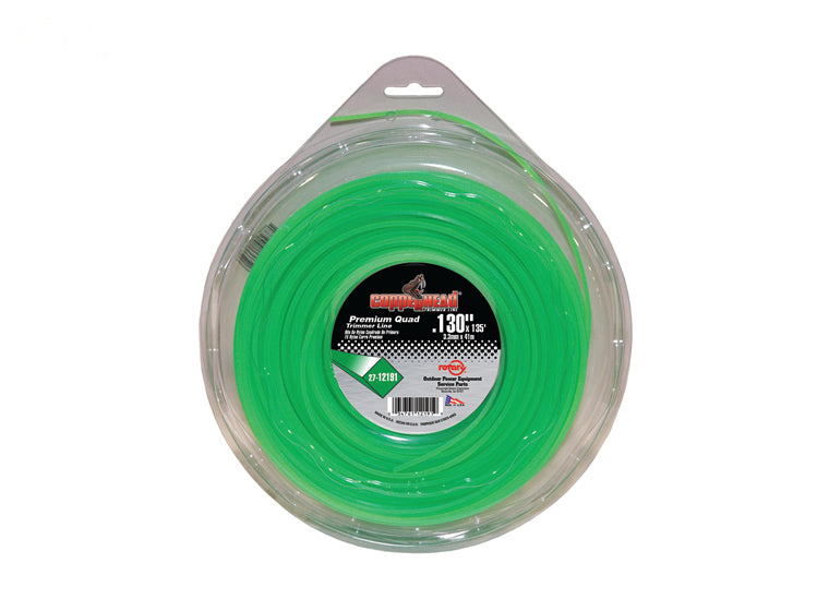 # 12191 TRIMMER LINE .130 135' LGE DONUT QUAD GREEN – Belcher's Power ...